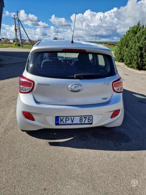 Pelēks Hyundai i10 2015 Kuršėnai, ar dzinēja tilpumu 1.25 L un nobraukumu 118 tūkst. km par 3900 €, foto 6 vietnē AUTOMOTO.COM.LV