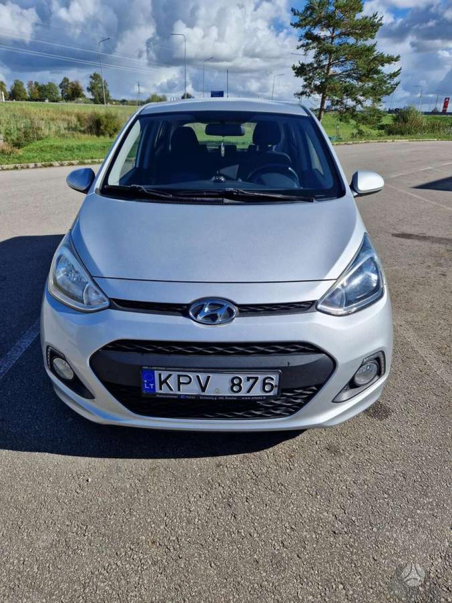 Pelēks Hyundai i10 2015 Kuršėnai, ar dzinēja tilpumu 1.25 L un nobraukumu 118 tūkst. km par 3900 €, foto 10 vietnē AUTOMOTO.COM.LV