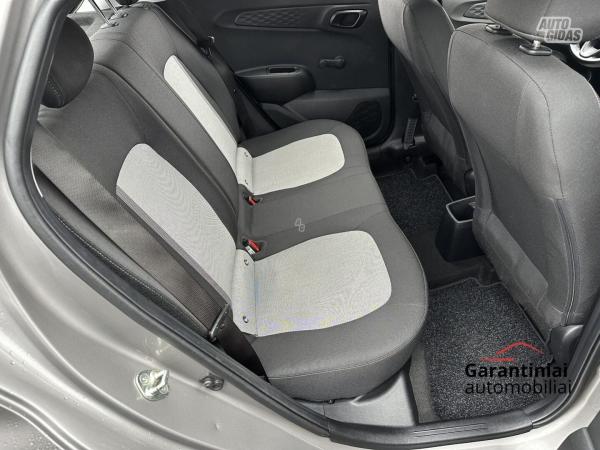 Pelēks Hyundai i10 2023 Avižieniai, ar dzinēja tilpumu 1.00 L un nobraukumu 95 tūkst. km par 9950 €, foto 5 vietnē AUTOMOTO.COM.LV