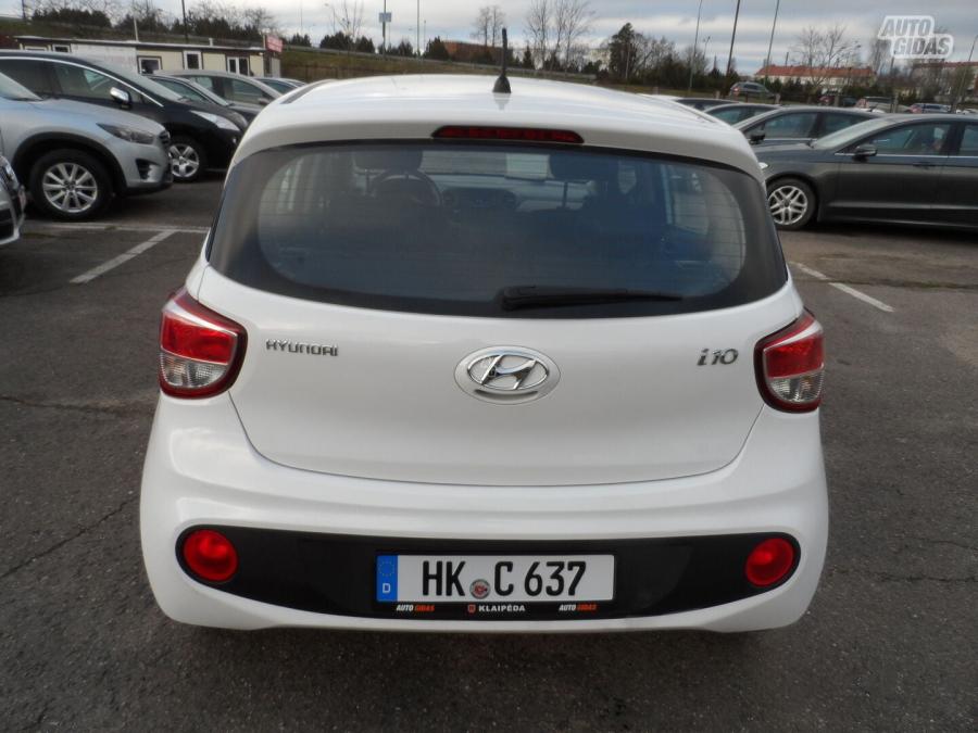 Hyundai i10 2018 in Klaipeda, with an engine capacity of 1.00 L and mileage of 80 thousand km for 4990 €, photo 6 on AUTOMOTO.COM.LV