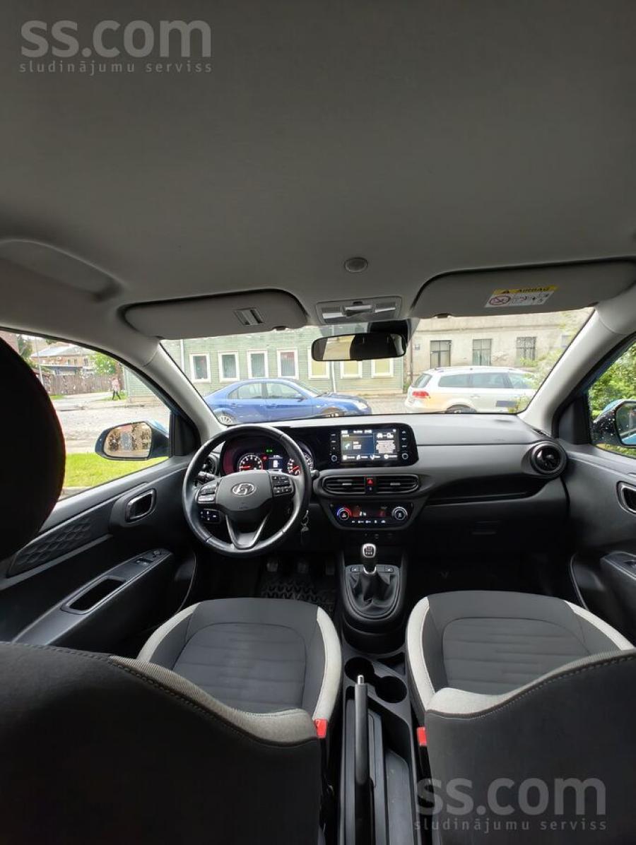 Hyundai i10 2021 Rīga, ar dzinēja tilpumu 1.00 L un nobraukumu 26 tūkst. km par 10500 €, foto 5 vietnē AUTOMOTO.COM.LV