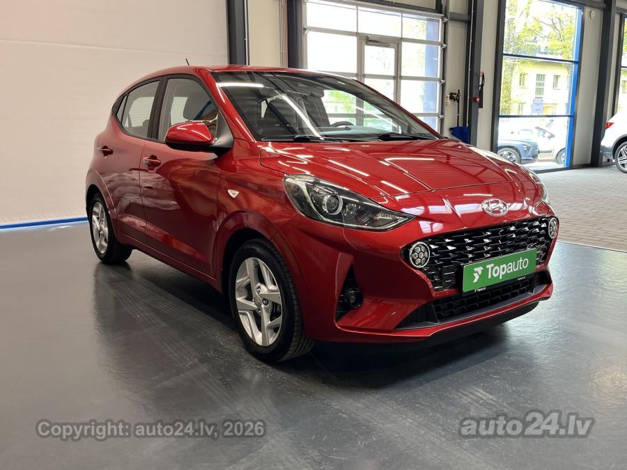 Hyundai i10 2023 in Tallinn, with an engine capacity of 1.20 L and mileage of 28 thousand km for 13900 €, photo 3 on AUTOMOTO.COM.LV