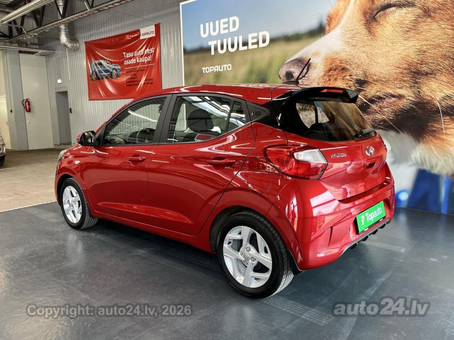 Hyundai i10 2023 in Tallinn, with an engine capacity of 1.20 L and mileage of 28 thousand km for 13900 €, photo 4 on AUTOMOTO.COM.LV