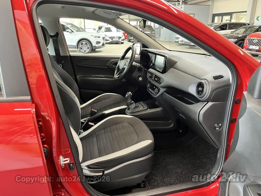 Hyundai i10 2023 in Tallinn, with an engine capacity of 1.20 L and mileage of 28 thousand km for 13900 €, photo 7 on AUTOMOTO.COM.LV