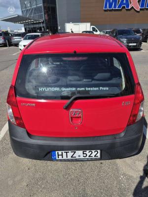 Sarkans Hyundai i10 2010 Kauņa, ar dzinēja tilpumu 1.09 L un nobraukumu 159 tūkst. km par 2500 €, foto 3 vietnē AUTOMOTO.COM.LV