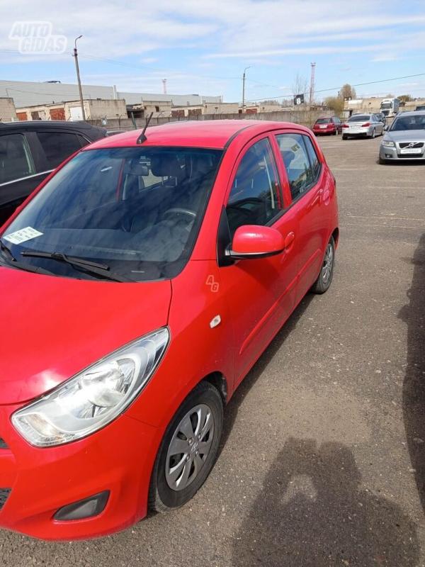Sarkans Hyundai i10 2011 Mažeikiai, ar dzinēja tilpumu 1.00 L un nobraukumu 84 tūkst. km par 2200 €, foto 2 vietnē AUTOMOTO.COM.LV