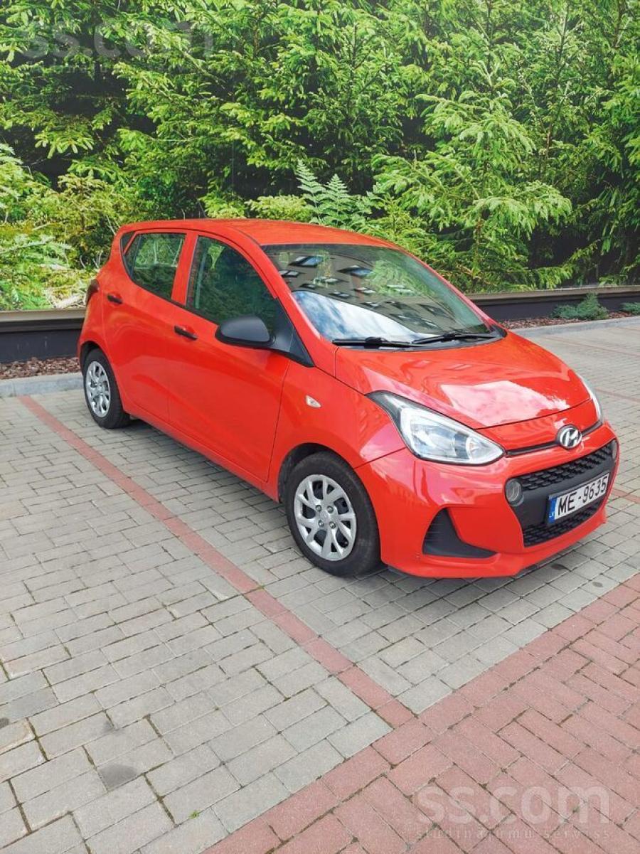 Sarkans Hyundai i10 2019 Rīga, ar dzinēja tilpumu 1.00 L un nobraukumu 208 tūkst. km par 3700 €, foto 1 vietnē AUTOMOTO.COM.LV