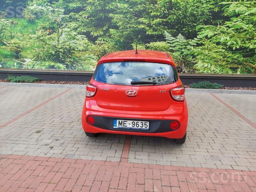 Sarkans Hyundai i10 2019 Rīga, ar dzinēja tilpumu 1.00 L un nobraukumu 208 tūkst. km par 3700 €, foto 4 vietnē AUTOMOTO.COM.LV