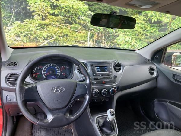Sarkans Hyundai i10 2019 Rīga, ar dzinēja tilpumu 1.00 L un nobraukumu 208 tūkst. km par 3700 €, foto 5 vietnē AUTOMOTO.COM.LV
