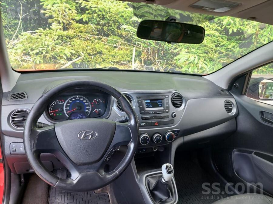 Sarkans Hyundai i10 2019 Rīga, ar dzinēja tilpumu 1.00 L un nobraukumu 208 tūkst. km par 3700 €, foto 6 vietnē AUTOMOTO.COM.LV