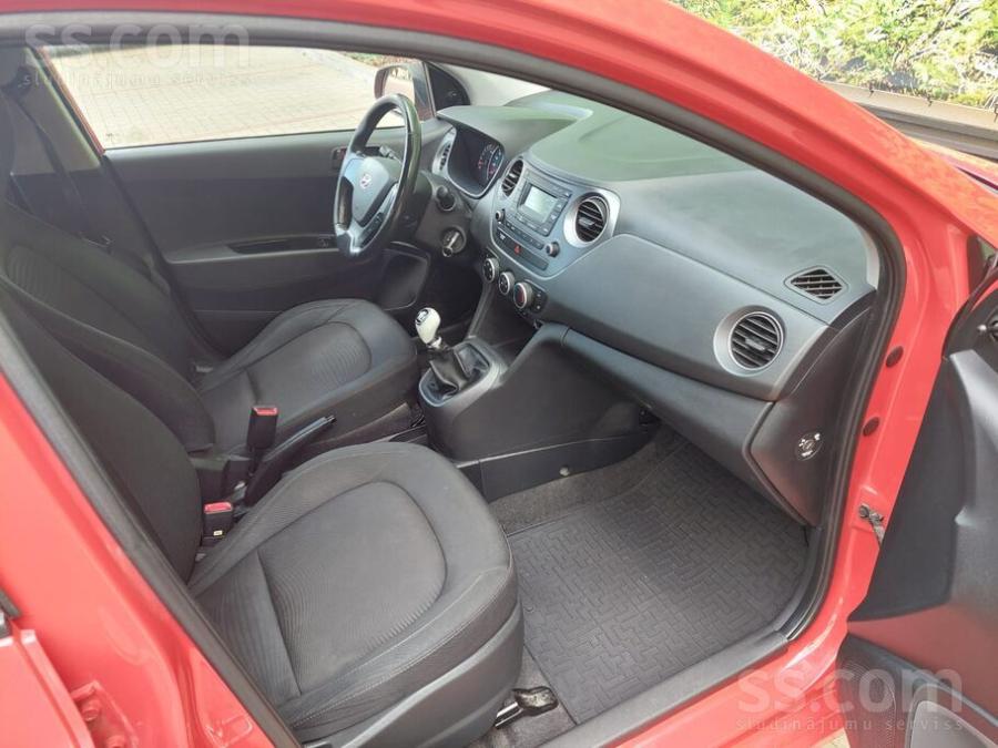 Sarkans Hyundai i10 2019 Rīga, ar dzinēja tilpumu 1.00 L un nobraukumu 208 tūkst. km par 3700 €, foto 7 vietnē AUTOMOTO.COM.LV