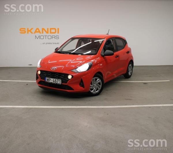 Sarkans Hyundai i10 2020 Rīga, ar dzinēja tilpumu 1.00 L un nobraukumu 98 tūkst. km par 6690 €, foto 1 vietnē AUTOMOTO.COM.LV