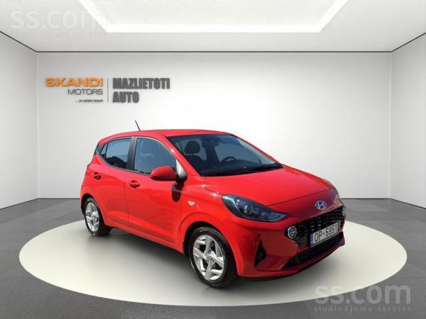 Красный Хендай и10 2021 в Рига, объемом двигателя 1.20 л и пробегом 19 тыс. км за 10990 €, фото 8 на AUTOMOTO.COM.LV
