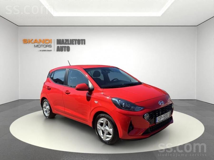 Red Hyundai i10 2021 in Riga, with an engine capacity of 1.20 L and mileage of 19 thousand km for 10990 €, photo 9 on AUTOMOTO.COM.LV