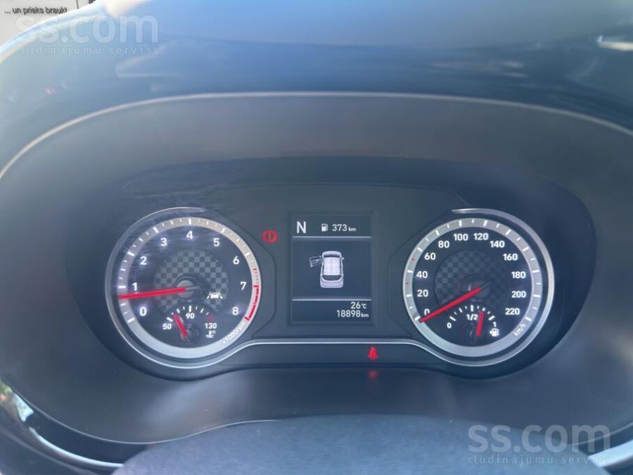 Red Hyundai i10 2021 in Riga, with an engine capacity of 1.20 L and mileage of 19 thousand km for 10990 €, photo 12 on AUTOMOTO.COM.LV
