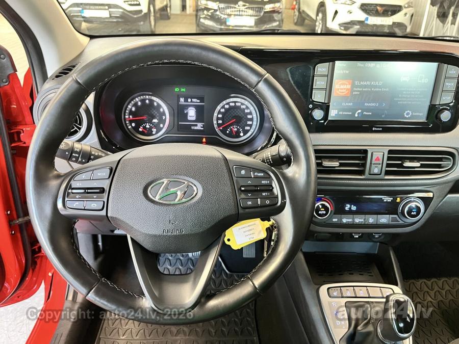 Красный Хендай и10 2021 в Таллин, объемом двигателя 1.20 л и пробегом 113 тыс. км за 8800 €, фото 11 на AUTOMOTO.COM.LV