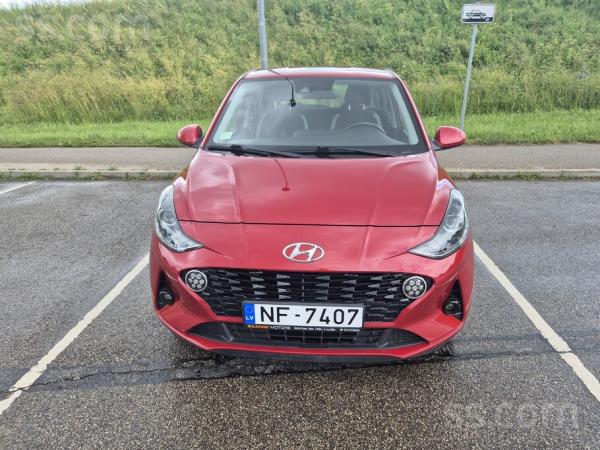 Sarkans Hyundai i10 2022 Daugavpils, ar dzinēja tilpumu 1.20 L un nobraukumu 19 tūkst. km par 12000 €, foto 2 vietnē AUTOMOTO.COM.LV