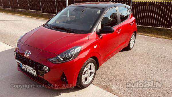 Sarkans Hyundai i10 2023 Tallina, ar dzinēja tilpumu 1.20 L un nobraukumu 43 tūkst. km par 11250 €, foto 2 vietnē AUTOMOTO.COM.LV