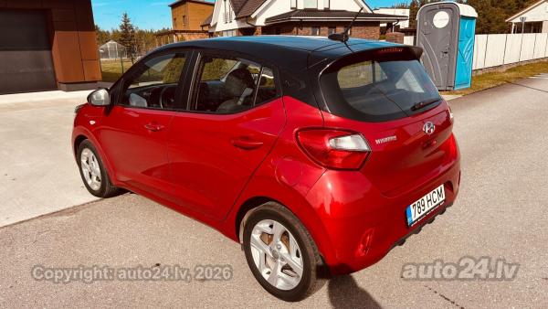 Sarkans Hyundai i10 2023 Tallina, ar dzinēja tilpumu 1.20 L un nobraukumu 43 tūkst. km par 11250 €, foto 3 vietnē AUTOMOTO.COM.LV