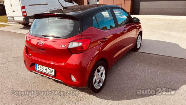 Sarkans Hyundai i10 2023 Tallina, ar dzinēja tilpumu 1.20 L un nobraukumu 43 tūkst. km par 11250 €, foto 6 vietnē AUTOMOTO.COM.LV