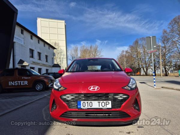 Sarkans Hyundai i10 2024 Tartu, ar dzinēja tilpumu 1.00 L un nobraukumu 4 tūkst. km par 18290 €, foto 4 vietnē AUTOMOTO.COM.LV