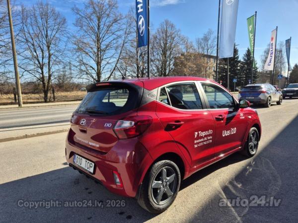 Sarkans Hyundai i10 2024 Tartu, ar dzinēja tilpumu 1.00 L un nobraukumu 4 tūkst. km par 18290 €, foto 7 vietnē AUTOMOTO.COM.LV