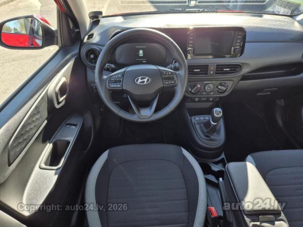 Sarkans Hyundai i10 2024 Tartu, ar dzinēja tilpumu 1.00 L un nobraukumu 4 tūkst. km par 18290 €, foto 9 vietnē AUTOMOTO.COM.LV