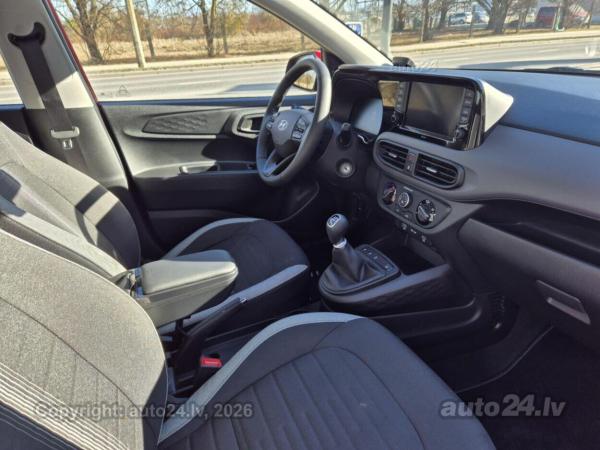 Sarkans Hyundai i10 2024 Tartu, ar dzinēja tilpumu 1.00 L un nobraukumu 4 tūkst. km par 18290 €, foto 10 vietnē AUTOMOTO.COM.LV