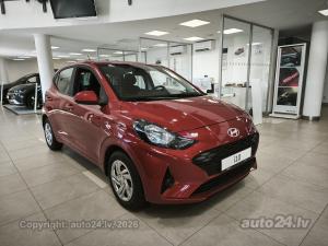 Red Hyundai i10 2024 in Tallinn, with an engine capacity of 1.00 L and mileage of 1 thousand km for 16990 €, photo 3 on AUTOMOTO.COM.LV