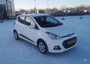 Balts Hyundai i10 2014 Marijampole, ar dzinēja tilpumu 1.00 L un nobraukumu 97 tūkst. km par 3700 €, foto  vietnē AUTOMOTO.COM.LV
