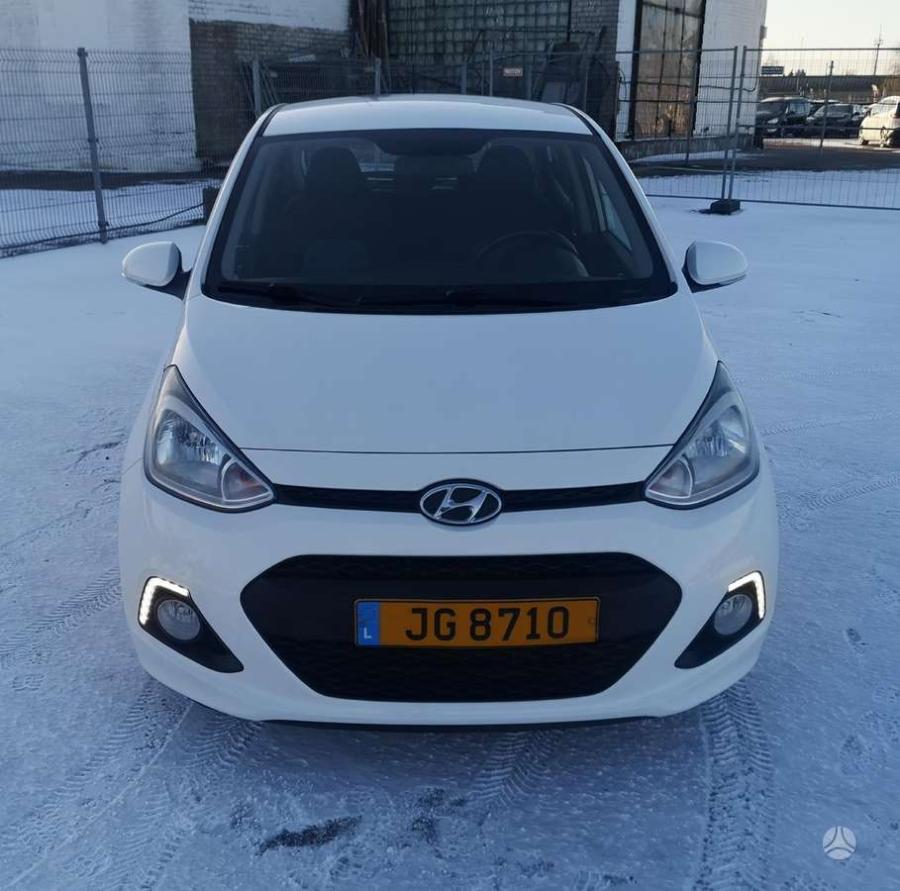 Balts Hyundai i10 2014 Marijampole, ar dzinēja tilpumu 1.00 L un nobraukumu 97 tūkst. km par 3700 €, foto 6 vietnē AUTOMOTO.COM.LV
