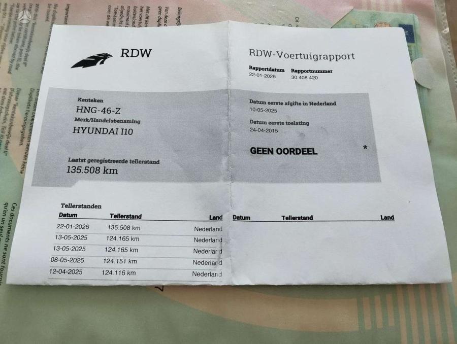 Белый Хендай и10 2015 в Каунас, объемом двигателя 1.00 л и пробегом 137 тыс. км за 3300 €, фото 19 на AUTOMOTO.COM.LV