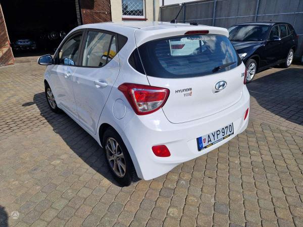 Balts Hyundai i10 2016 Kelmė, ar dzinēja tilpumu 1.25 L un nobraukumu 199 tūkst. km par 4300 €, foto 5 vietnē AUTOMOTO.COM.LV