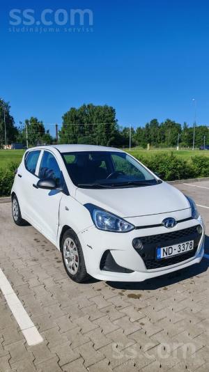 Белый Хендай и10 2017 в Рига, объемом двигателя 1.00 л и пробегом 173 тыс. км за 2500 €, фото 3 на AUTOMOTO.COM.LV