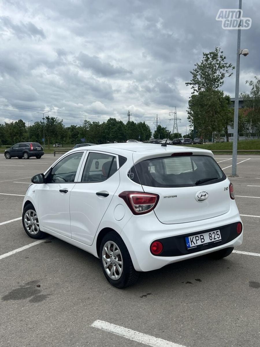 Balts Hyundai i10 2018 Šauļi, ar dzinēja tilpumu 1.00 L un nobraukumu 201 tūkst. km par 4999 €, foto 5 vietnē AUTOMOTO.COM.LV