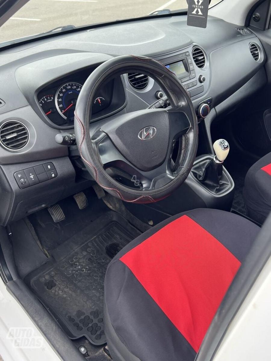 Balts Hyundai i10 2018 Šauļi, ar dzinēja tilpumu 1.00 L un nobraukumu 201 tūkst. km par 4999 €, foto 7 vietnē AUTOMOTO.COM.LV