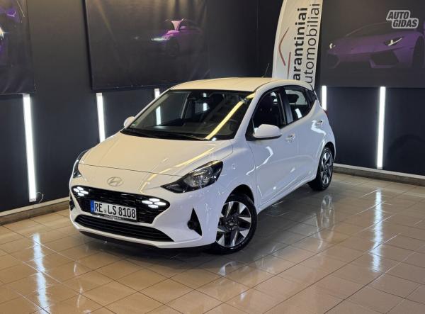 Белый Хендай и10 2025 в Авиженяй, объемом двигателя 1.00 л и пробегом 1 тыс. км за 13850 €, фото 1 на AUTOMOTO.COM.LV