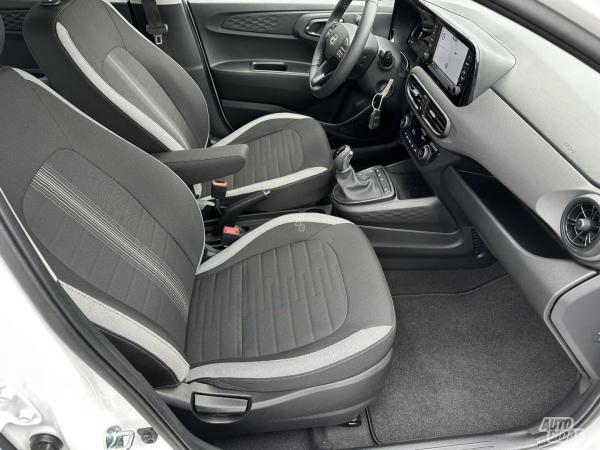Белый Хендай и10 2025 в Авиженяй, объемом двигателя 1.00 л и пробегом 1 тыс. км за 13850 €, фото 5 на AUTOMOTO.COM.LV