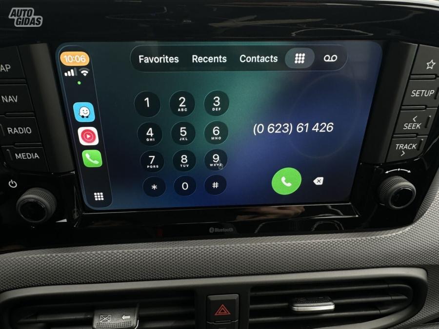 Balts Hyundai i10 2025 Avižieniai, ar dzinēja tilpumu 1.00 L un nobraukumu 1 tūkst. km par 13950 €, foto 15 vietnē AUTOMOTO.COM.LV