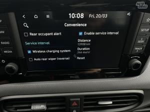 Balts Hyundai i10 2025 Avižieniai, ar dzinēja tilpumu 1.00 L un nobraukumu 1 tūkst. km par 13950 €, foto 17 vietnē AUTOMOTO.COM.LV