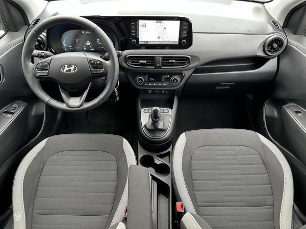 Balts Hyundai i10 2025 Viļņa, ar dzinēja tilpumu 1.00 L un nobraukumu 1 tūkst. km par 13750 €, foto 4 vietnē AUTOMOTO.COM.LV