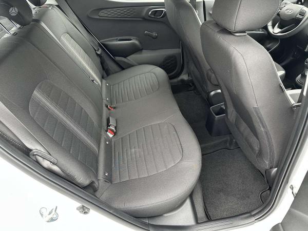 Balts Hyundai i10 2025 Viļņa, ar dzinēja tilpumu 1.00 L un nobraukumu 1 tūkst. km par 13750 €, foto 6 vietnē AUTOMOTO.COM.LV