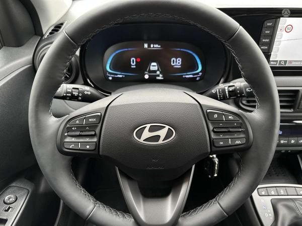 Balts Hyundai i10 2025 Viļņa, ar dzinēja tilpumu 1.00 L un nobraukumu 1 tūkst. km par 13750 €, foto 7 vietnē AUTOMOTO.COM.LV