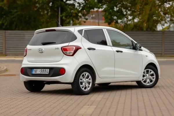 Белый Хендай и10 2019 в Елгава, объемом двигателя 1.00 л и пробегом 74 тыс. км за 6190 €, фото 6 на AUTOMOTO.COM.LV