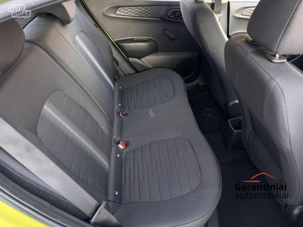 Dzeltens Hyundai i10 2025 Avižieniai, ar dzinēja tilpumu 1.00 L un nobraukumu 22 tūkst. km par 13950 €, foto 5 vietnē AUTOMOTO.COM.LV