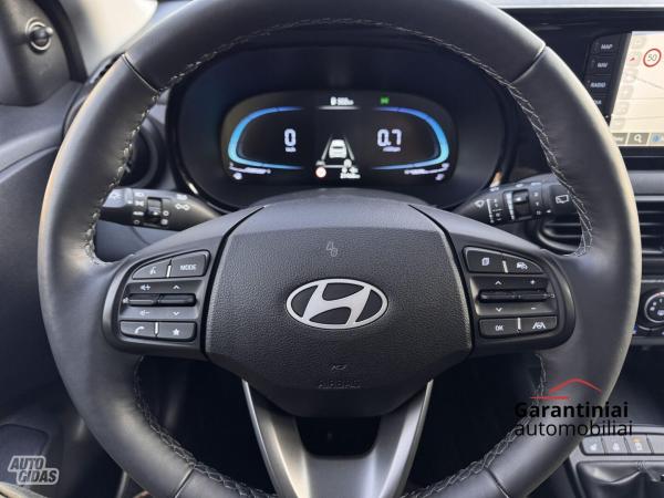 Dzeltens Hyundai i10 2025 Avižieniai, ar dzinēja tilpumu 1.00 L un nobraukumu 22 tūkst. km par 13950 €, foto 6 vietnē AUTOMOTO.COM.LV