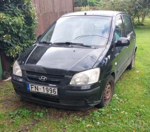 Black Hyundai i20 2005 in Riga, with an engine capacity of 1.40 L and mileage of 0 thousand km for 600 €, photo  on AUTOMOTO.COM.LV