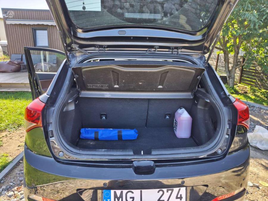 Melns Hyundai i20 2018 Klaipėda, ar dzinēja tilpumu 1.00 L un nobraukumu 193 tūkst. km par 6200 €, foto 7 vietnē AUTOMOTO.COM.LV