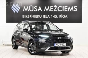 Black Hyundai i20 2022 in Riga, with an engine capacity of 1.00 L and mileage of 46 thousand km for 12590 €, photo 4 on AUTOMOTO.COM.LV