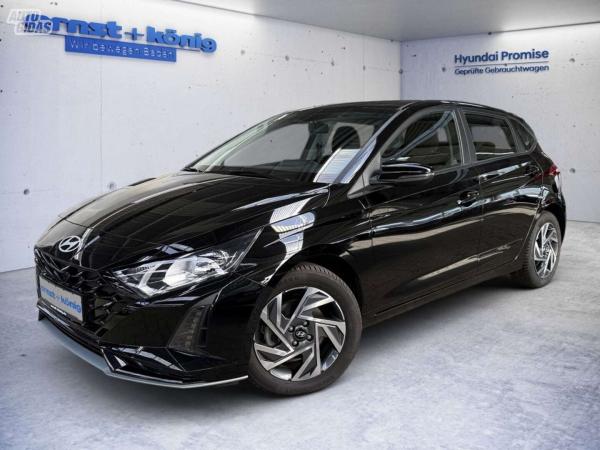 Melns Hyundai i20 2024 Kauņa, ar dzinēja tilpumu 1.00 L un nobraukumu 13 tūkst. km par 22390 €, foto 1 vietnē AUTOMOTO.COM.LV